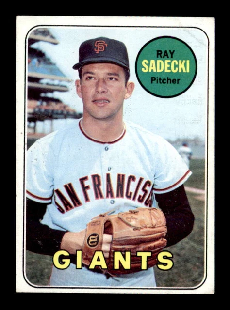 1969 TOPPS #125 Ray Sadecki VG/VGEX X2766663 EUR 1,64 - PicClick FR