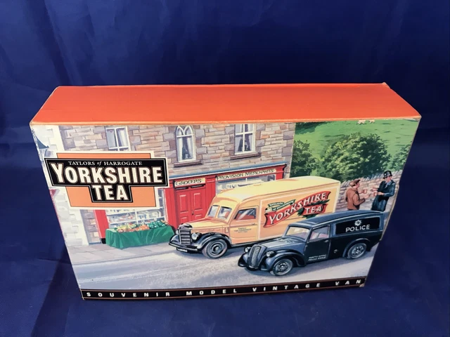 YORKSHIRE TEA SOUVENIR Diecast Model Vintage Van In Original Box - FREE ...