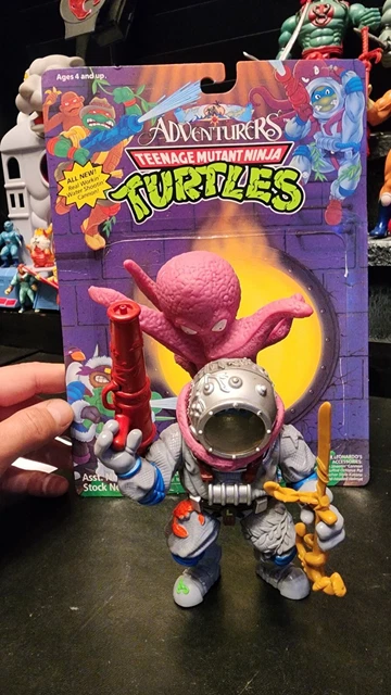 1994 FIGURINE TMNT Ninja Turtles Adventures Deep Sea Diver Leo Leonardo ...