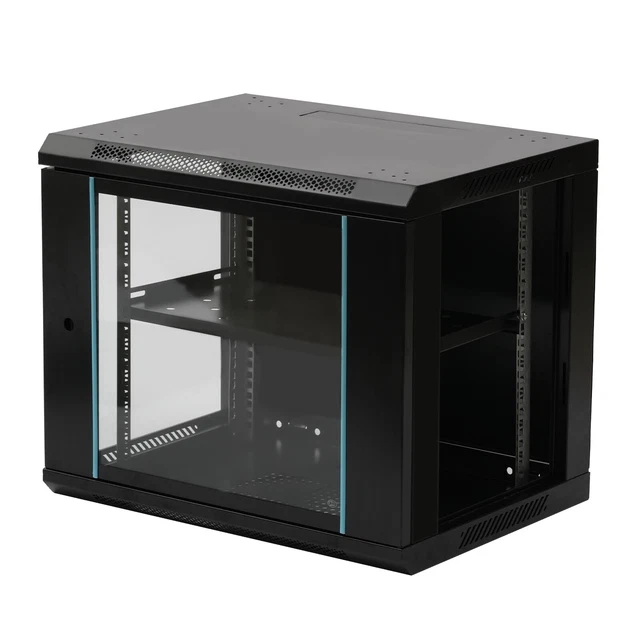 9U NETWORK SERVER Data Cabinet Enclosure Rack Lockable Box ...