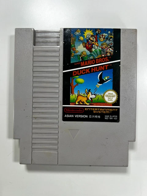 MARIO BROS DUCK Hunt - Cartouche jeu - ASI ASIAN Version - Nintendo NES ...