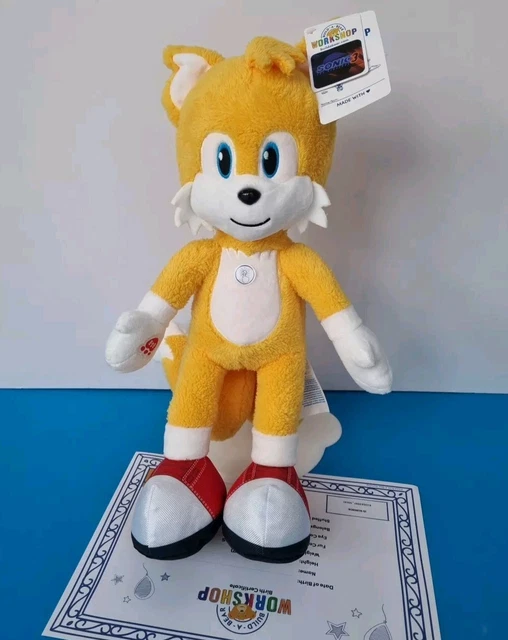 BUILD A BEAR Tails From Sonic The Hedgehog 3 With Sound Plush BNWT Gift Idea £69.99 - PicClick UK
