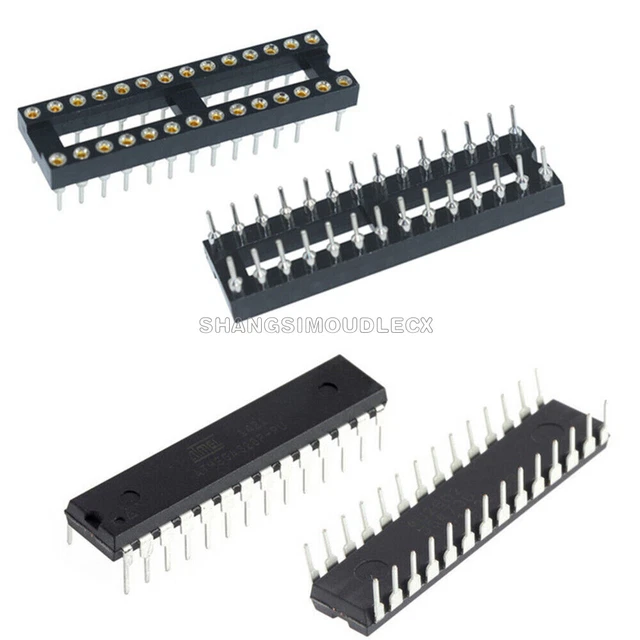 IC ATMEGA328P-PU ATMEGA328P DIP28 28Pin Narrow SOCKET EUR 4,75 ...