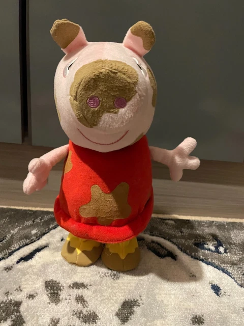 PEPPA PIG INTERACTIVE Jumping in Muddy Puddles talking soft toy £9.99 ...