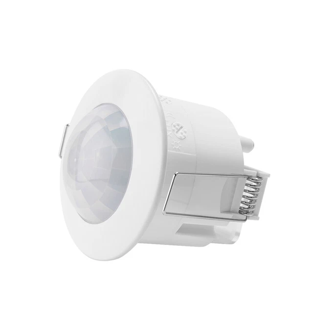 110V-220V 360° INFRARED Recessed PIR Ceiling Motion Sensor Detector ...