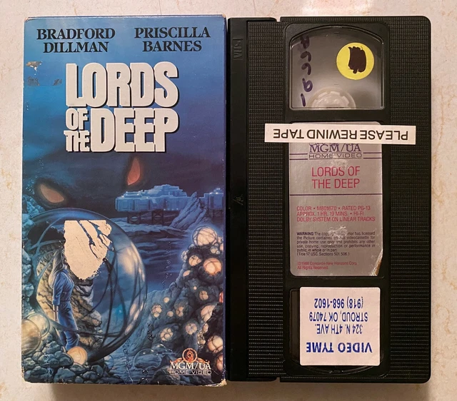 VHS: LORDS OF The Deep: Bradford Dillman Roger Corman (B) EUR 14,48 ...