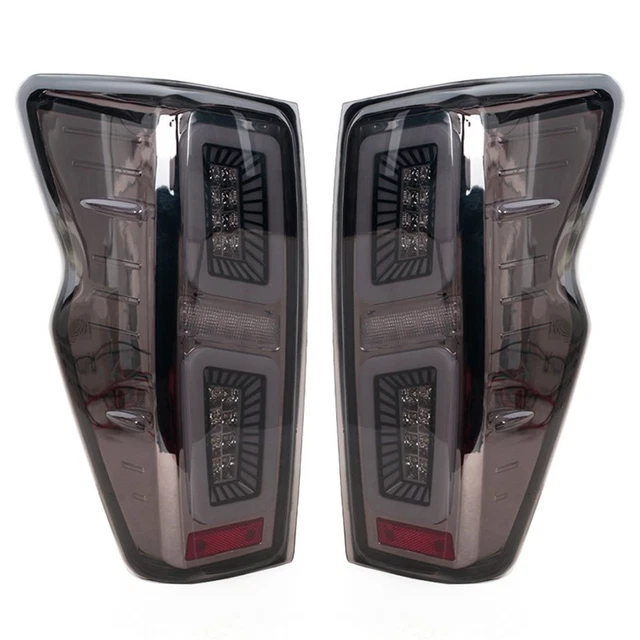 LH&RH SMOKED LED Tail Light For Isuzu D-Max DMax RG 2020-2024 Rear ...