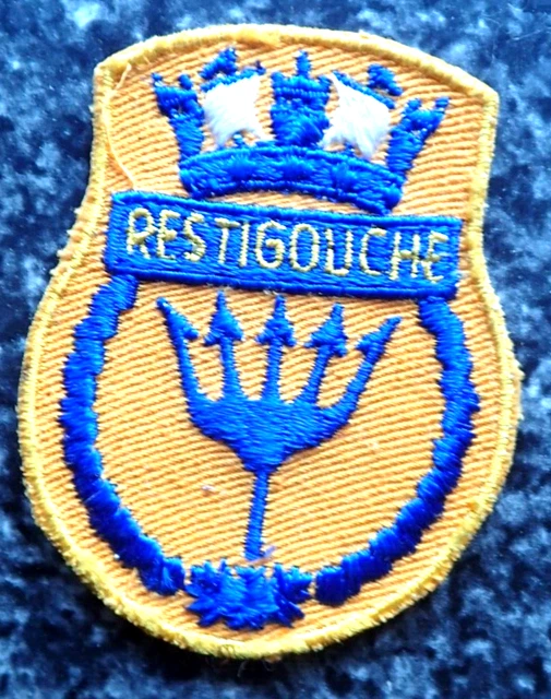 VINTAGE HMCS RESTIGOUCHE Patch $46.95 - PicClick CA