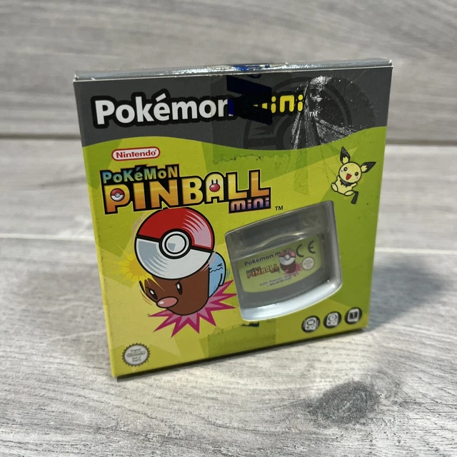 NINTENDO POKEMON MINI Pinball RARE Game In Original Box VGC £99.95 ...