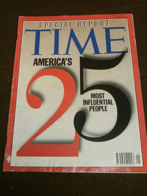 TIME MAGAZINE - America's 25 Most Influential People - June 17 1996 £6. ...
