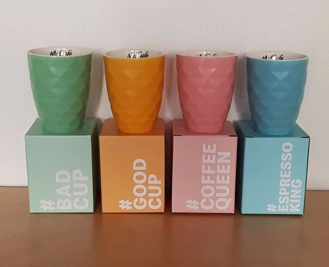NEU 4 MCDONALDS McCafe Becher Kaffee Mug Cup Mc Donald's Edition 2020 McDonald's EUR 39,99 ...