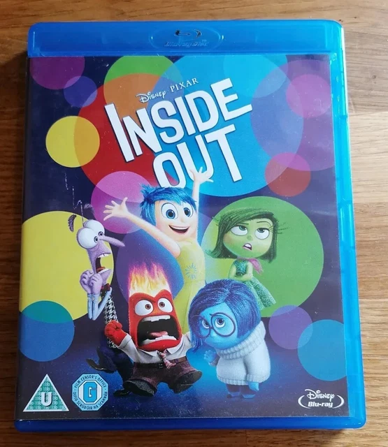 BLU-RAY - DISNEY Pixar Inside Out Animated Feature Film 2015 £3.00 ...