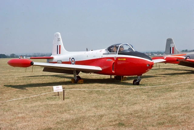 RAF, JET PROVOST, 8237M, at Halton, in 1976, aircraft slide £2.50 ...