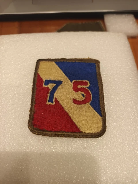 PATCH ARMEE US 75th INFANTRY DIVISION WW2 original EUR 10,00 - PicClick FR