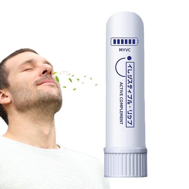 NASAL INHALER EUCALYPTUS Essential Oil Nasal Inhaler Energy Stick Boost ...
