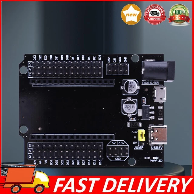 Esp32 Esp32 30p Power Board 24 Ghz Devkit V1 Power Supply Panel Dual Core Cpu £378 Picclick Uk