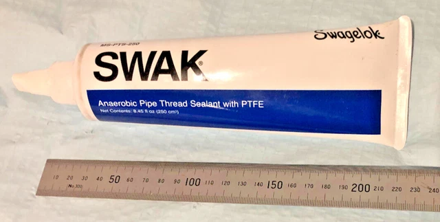 SWAGELOK SWAK MS-PTS-250 Anaerobic Pipe thread sealant with PTFE 8.45 ...