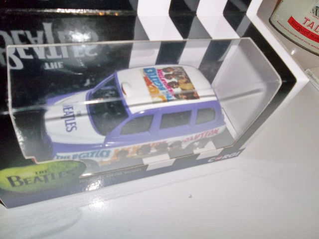 THE BEATLES HEY Jude Revolution Corgi Die Cast Metal Model Taxi Cab Bus ...