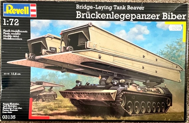 REVELL 03135 BRIDGE-LAYING Tank Beaver Brückenlegepanzer Biber 1:35 ...