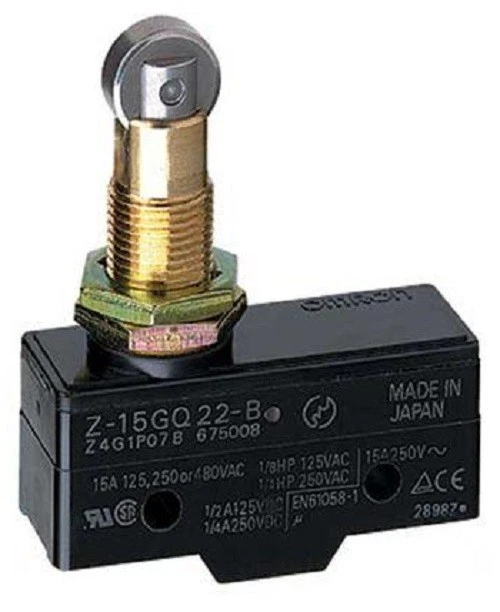 OMRON MICRO SWITCH OMRZ15GDB 15A Short Spring Plunger, Screw Terminal ...