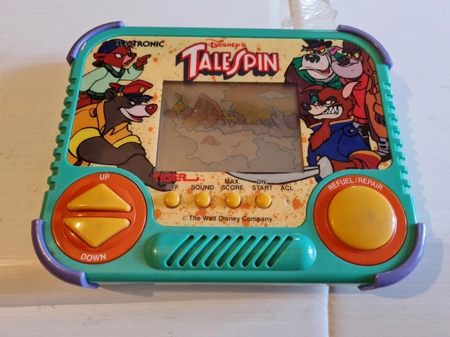VINTAGE TALESPIN DISNEY 90er Tiger Handheld LCD Spiel funktioniert EUR ...