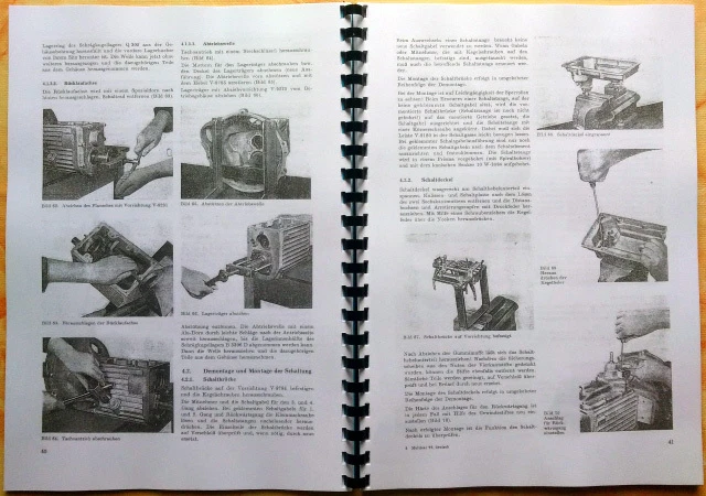 REPARATURHANDBUCH MULTICAR 22 Reparaturanleitung M22 IFA M25 M26 W50 ...