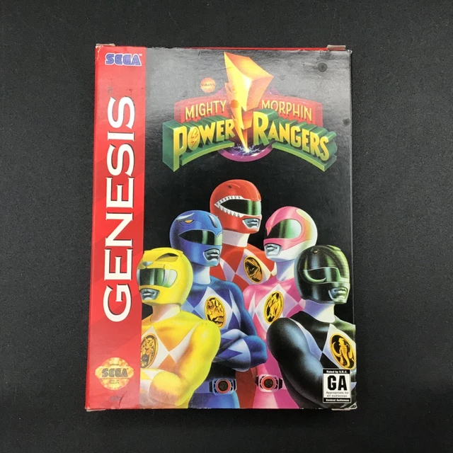 MIGHTY MORPHIN POWER Rangers (Sega Genesis, 1994) $29.99 - PicClick CA