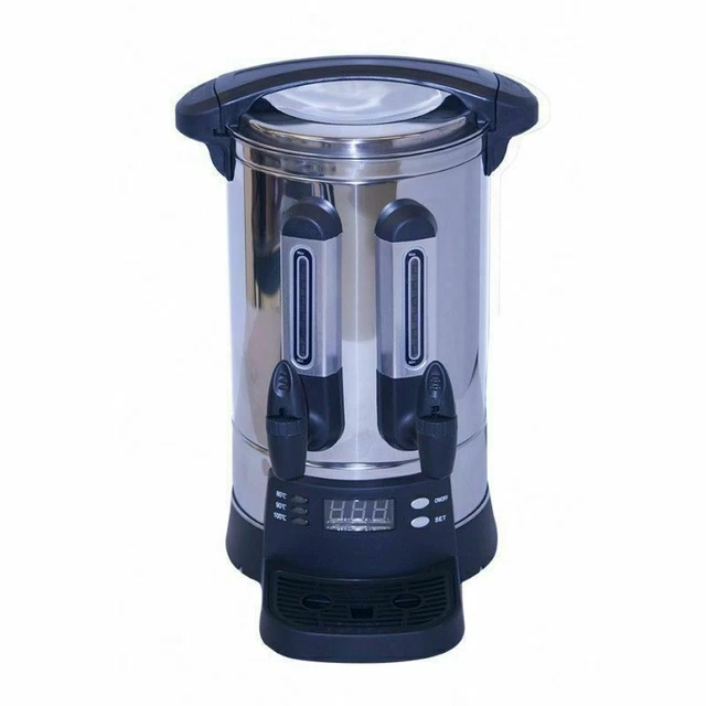 TEA MAKER ELECTRIC Tea Maker Semaver Samowar Digital Display 10L Prizma ...