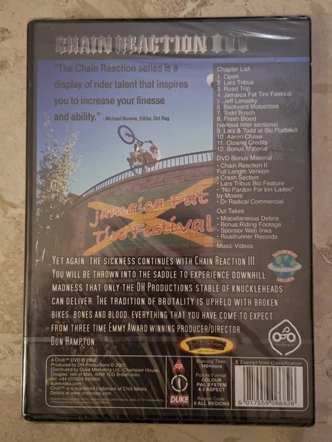 CHAIN REACTION 2 And 3 (DVD, 2002) *NEW & SEALED* -freepostage £9.79 ...