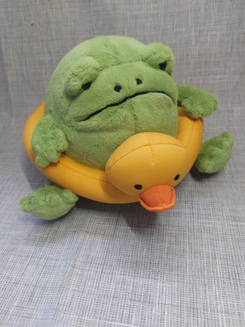 JELLYCAT RICKY RAIN Frog Rubber Ring £52.71 - PicClick UK