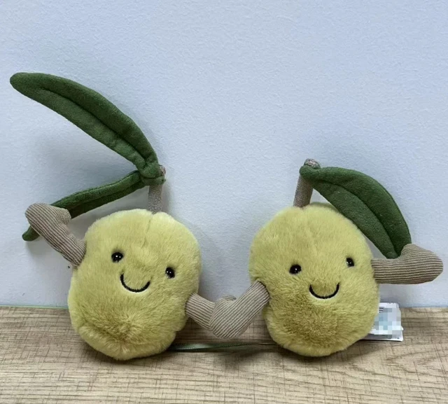 JELLYCAT RETIRED Amuseable Olives - 14cm Rare plush collection tags ...