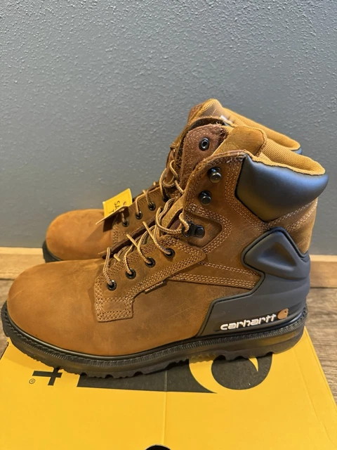 CARHARTT WATERPROOF 6-INCH Steel Toe Work Boot CMW6220 11M £133.72 ...