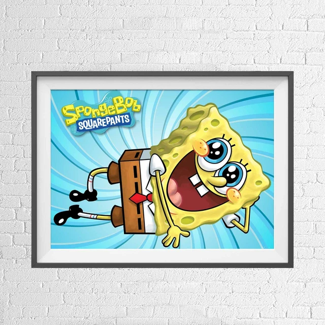 SPONGEBOB SQUAREPANTS NICK KIDS POSTER PICTURE PRINT Sizes A5 to A0 ...