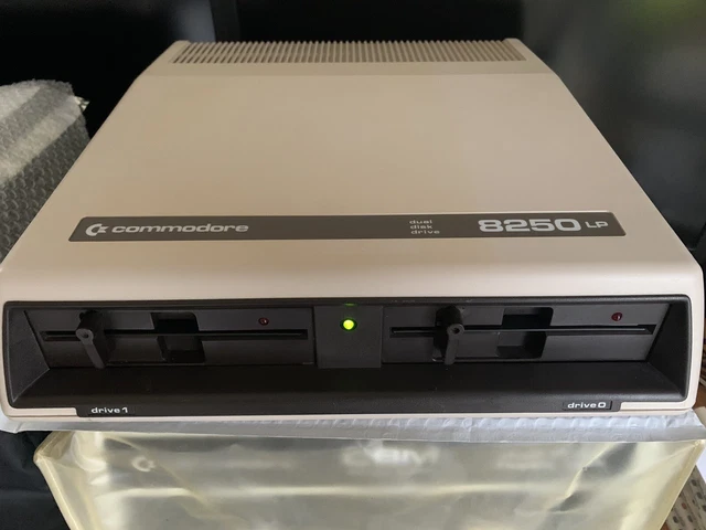 COMMODORE 8250LP DUAL doppelseitiges Festplattenlaufwerk für CBM PET ...
