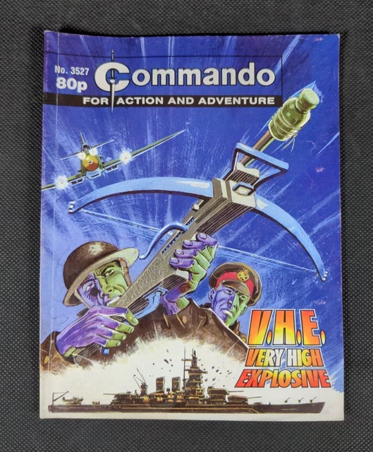 COMMANDO COMIC ISSUE Number 3527 V.H.E Very High Explosive EUR 5,23 ...