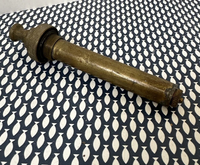 VINTAGE BRASS PUMP For Oil Lamp - Replacement For Tilley Oil Lamp Storm ...