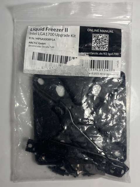 ARCTIC INTEL LGA1700 Upgrade Kit For Liquid Freezer II Series $21.00 ...