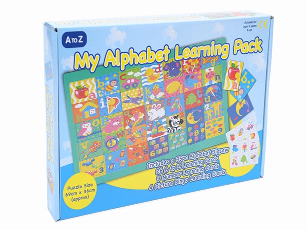 MY ALPHABET LEARNING Pack Jigsaw Educational Number Bingo School $18.10 ...