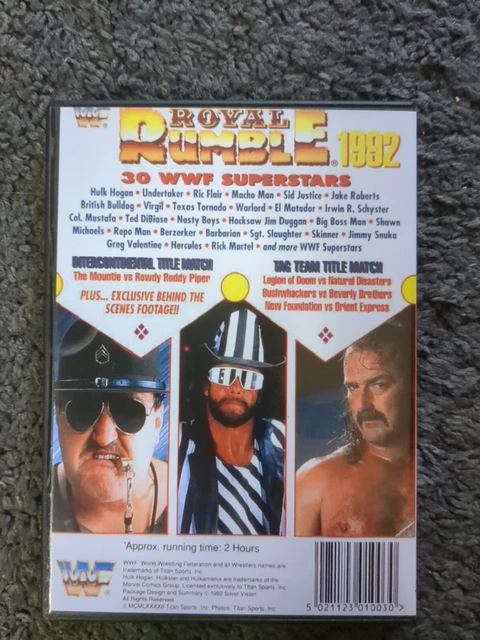 WWF - ROYAL Rumble 1992 ,DVD 1992) £15.00 - PicClick UK