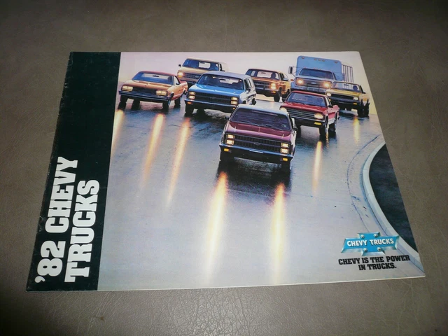 1982 CHEVROLET TRUCKS Sales Brochures - Vintage $9.93 - PicClick