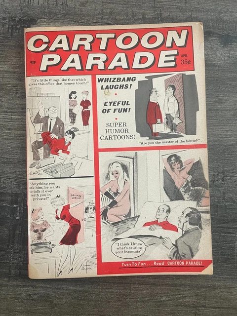 CARTOON PARADE-HUMORAMA-1968-BILL WARD-DAN Decarlo-Margaret Nolan-Diane ...