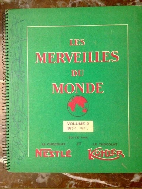 LES MERVEILLES DU monde vol.2 / 1954-1955 EUR 4,00 - PicClick FR
