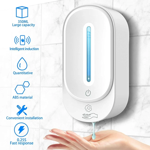 AUTOMATIC DISPENSER SANITIZER Hands Touchless Liquid Soap Dispenser ...