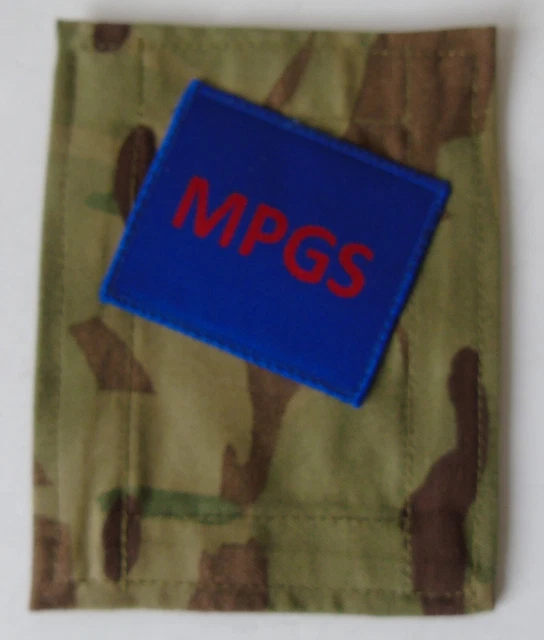 BRITISH ARMY MILITARY Provost Guard Service MTP/Blanking Panel & Arm ...