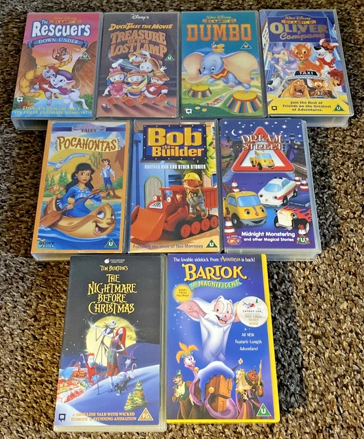 ** KIDS VHS Bundle x 9 - Variety of Children’s Classics including 4 x ...