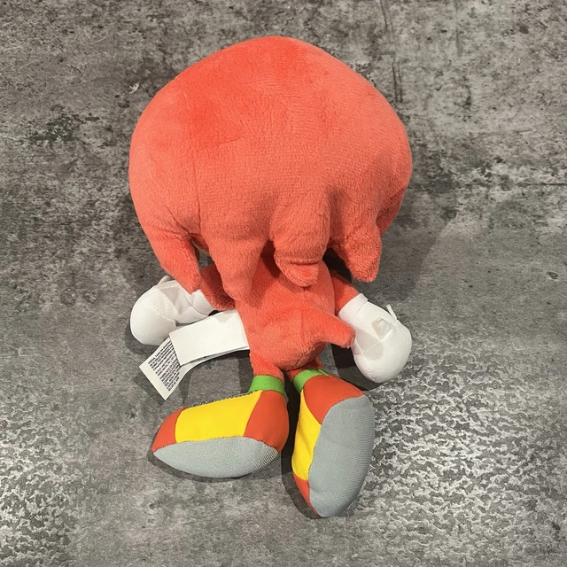 SONIC THE HEDGEHOG Knuckles Plush Soft Toy £9.99 - PicClick UK