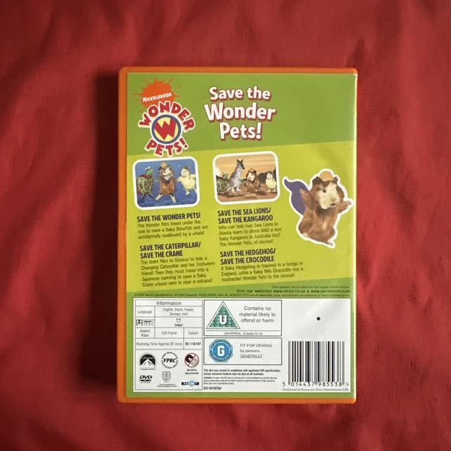 WONDER PETS - Save the Wonder Pets [DVD] £6.25 - PicClick UK