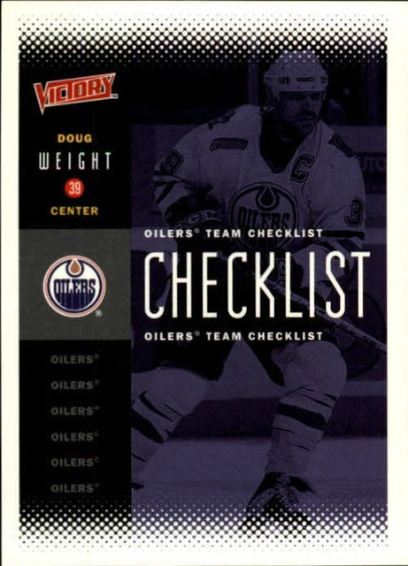 2000-01 UD VICTORY Oilers Hockey Card #92 Doug Weight CL EUR 1,87 ...
