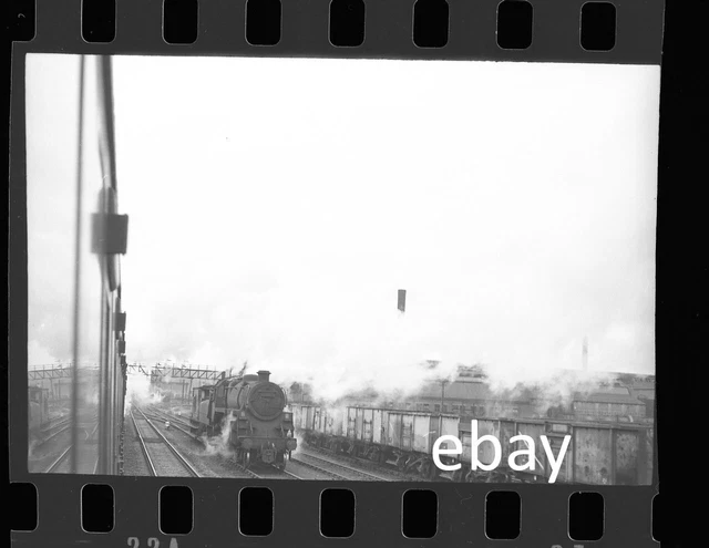 ORIGINAL 35MM NEGATIVE OF BR STD CLASS 4 76000 FLEMINGTON 17/7/63 £2.99 ...