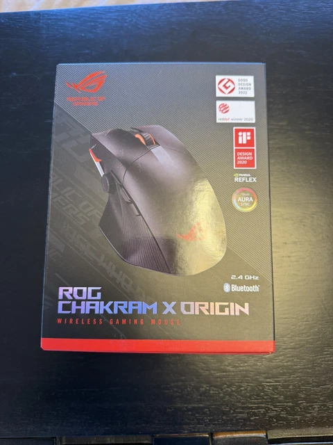 ASUS ROG CHAKRAM X Wireless Gaming Maus – 2.4 GHz / Bluetooth / USB ...